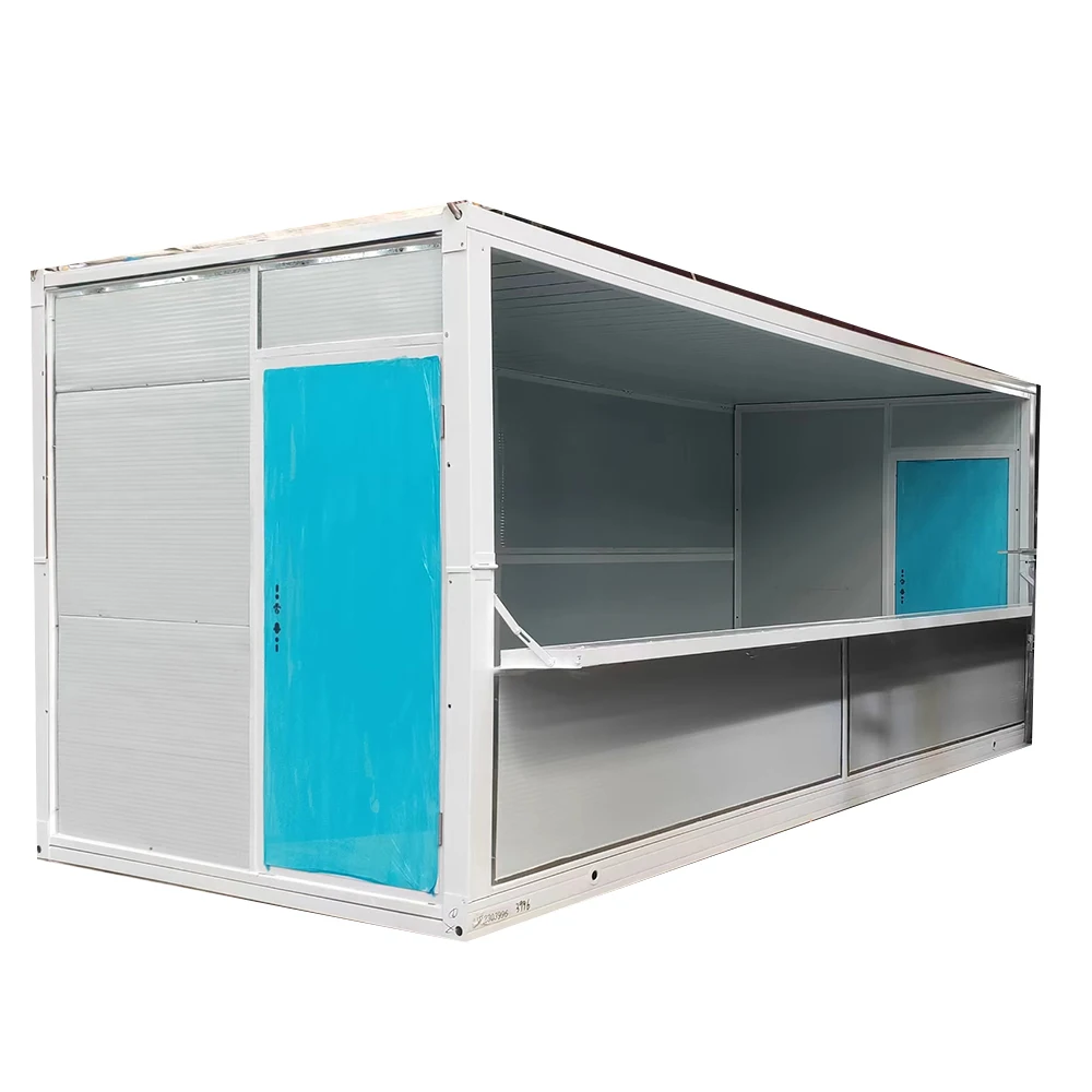 Low Cost Quick Assemble Modular Cabin 20ft Prefab Foldable Container ...