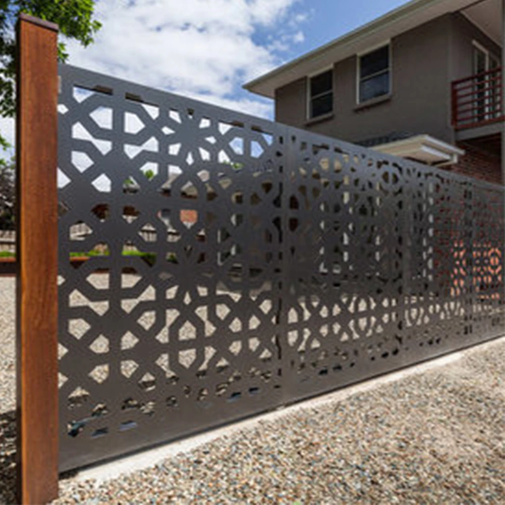 Metal Laser Cut Sceen Balustrade Panels for Fence and Gate / Outdoor ...