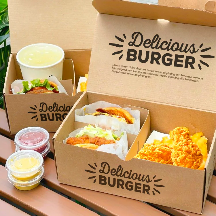 Customizable Food Grade Packaging - Perfect for Takeaway