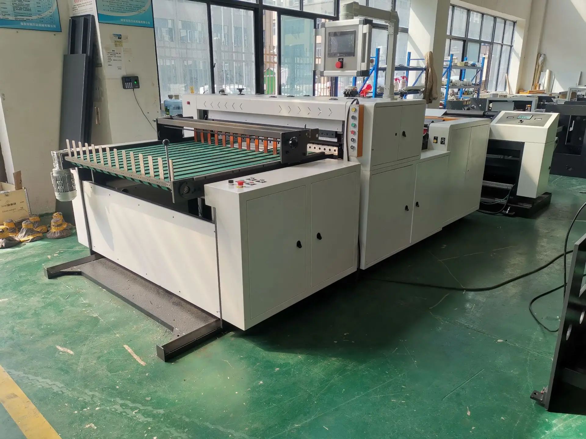 Servo Motor A4 Copy Paper Cutter Ream Cutter A4 Cross Cutting Machine ...