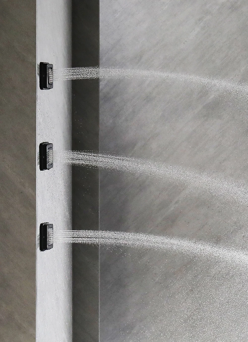 Luxury Rain Shower Set - Gold Black Bath Faucets with Jets