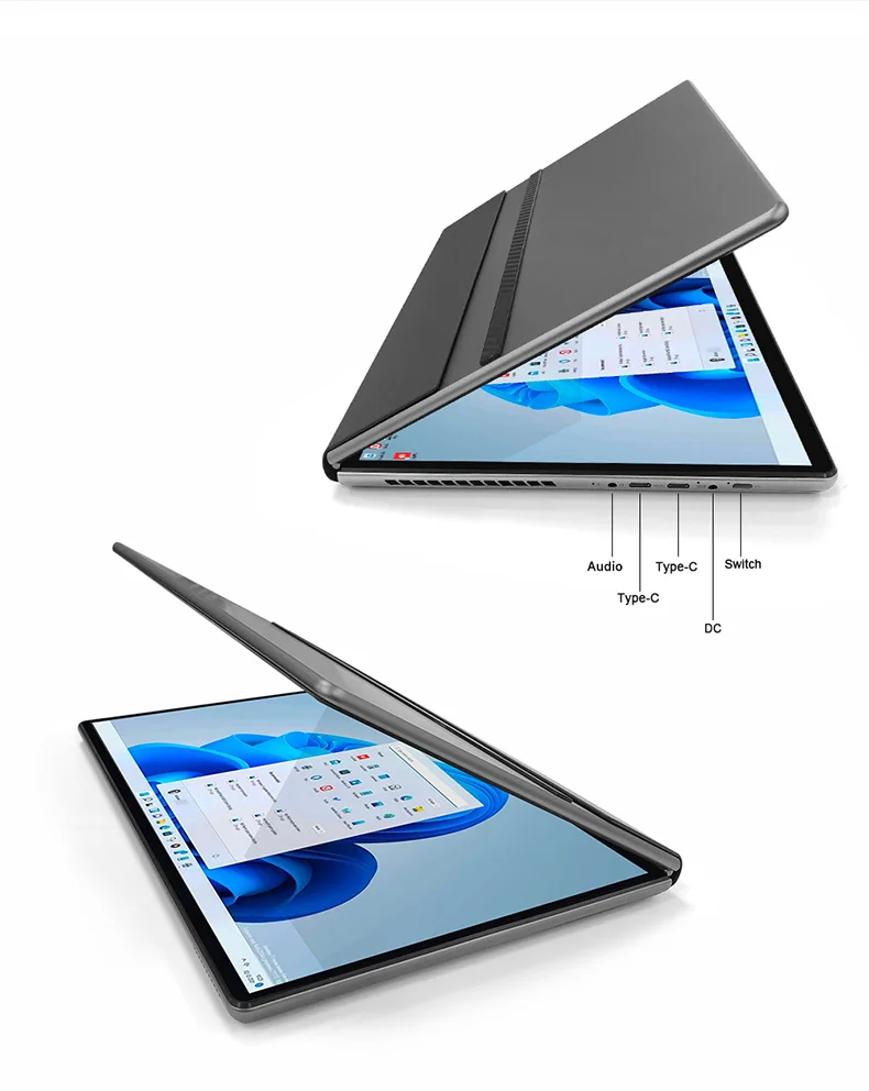 Double Screen Laptop - 13.5 Inch 2.5K UHD Touch Display