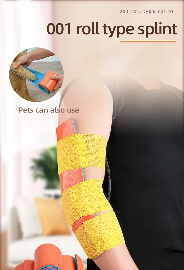 Adjustable Sizes Leg Splint For Legs Arms Camping Emergency Fixed ...