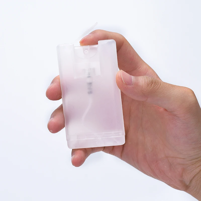 Empty Reusable square Pocket Plastic Perfume Bottle White Black 15ml ...