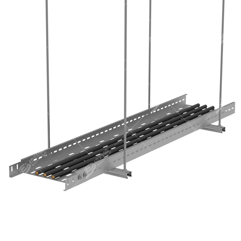 Galvanized Cable Trays System Wireway Hot Dipped Galvanized Stainless Steel Perforated Cable ...