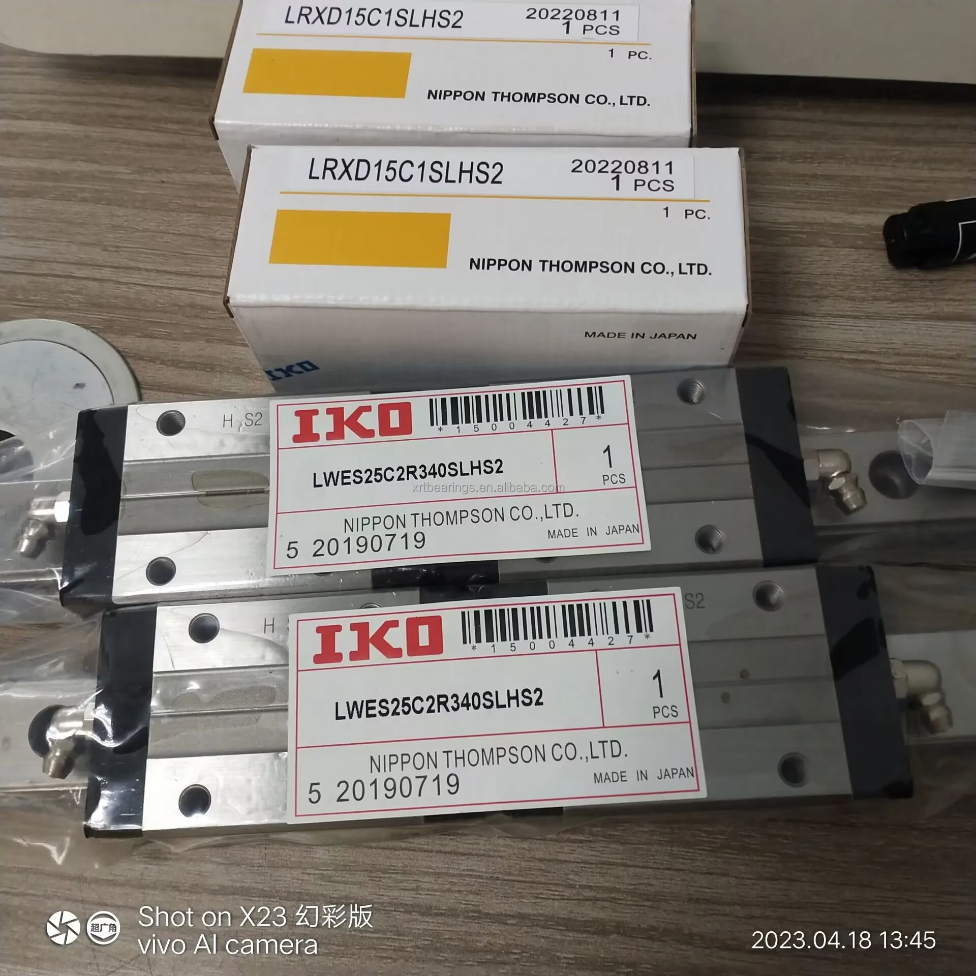 IKO Linear Guide Slide Block LRXD45 - Precision & Durability