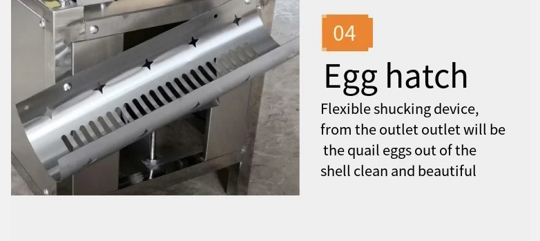 Boiled Egg Skin Removing Machine / Chicken Egg Shelling Machine ...