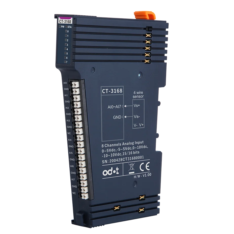 Odot Analog Input IO Module Control Solution CT-3168