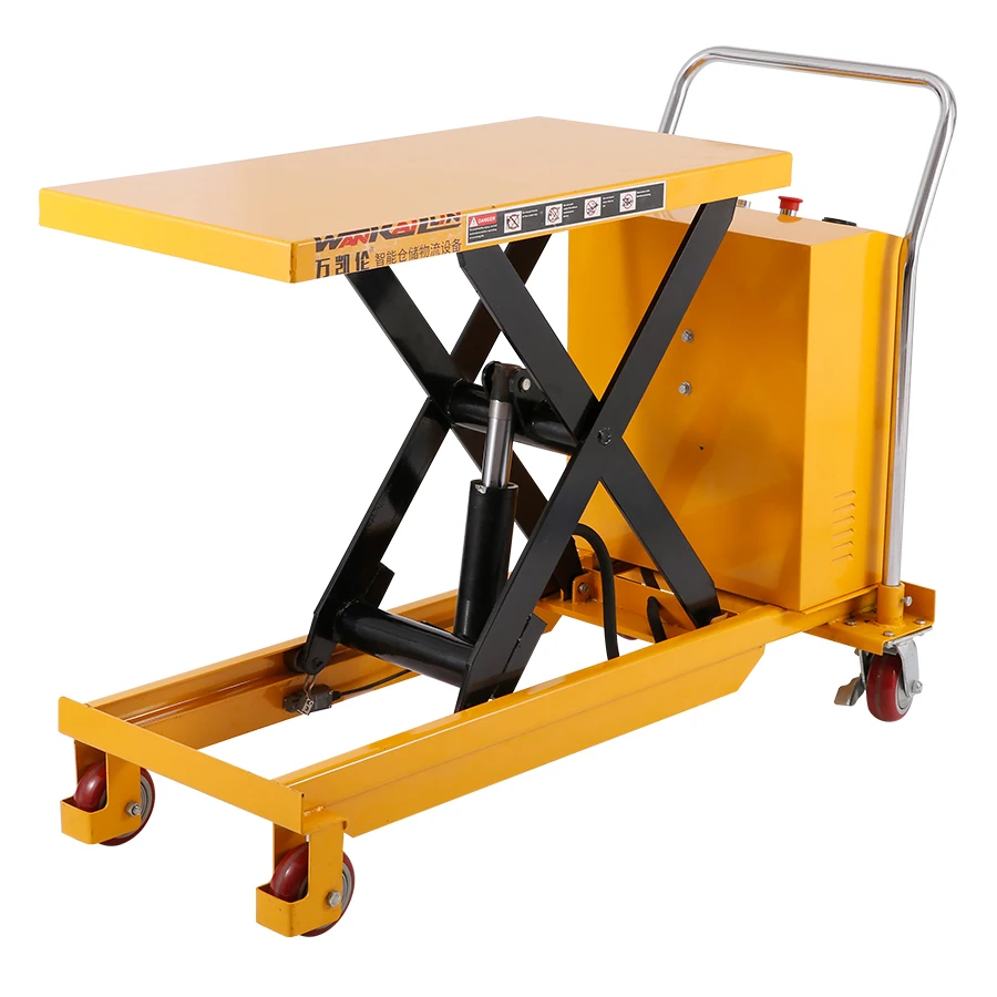 Electric Lift Platform 1 Ton Scissor Lift Tables Fixed Foldable Lifting ...
