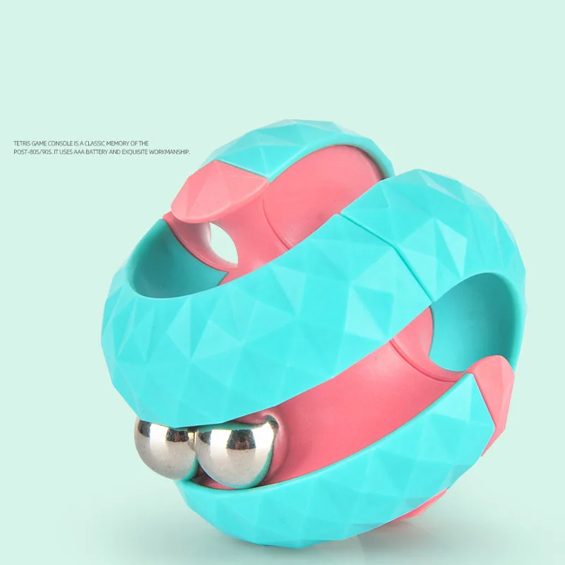 Wholesale Orbit Fidget Cubes Top Spinning Toy,Orbital Ball Plastic Toy ...