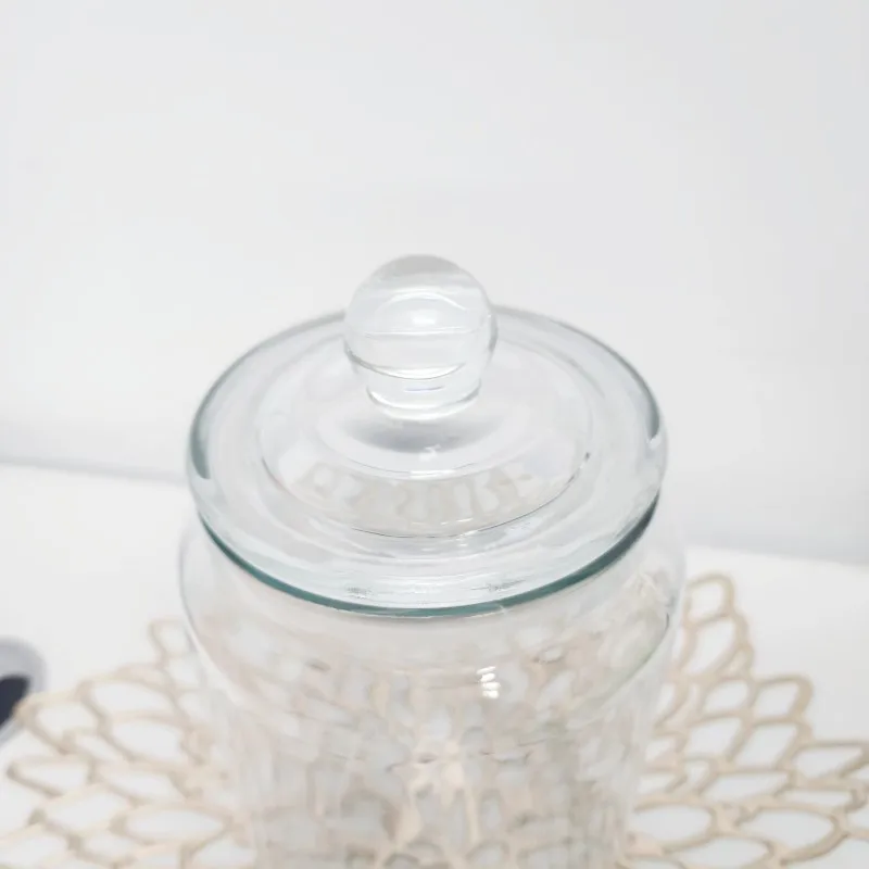 Customs Gallon Glass Storage Jars With Airtight Locking Clamp Lid Tea ...