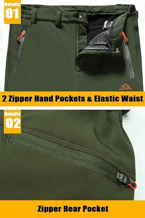 Alibaba.com: Men's Soft Shell Waterproof Hiking Pants, Windproof Winter ...