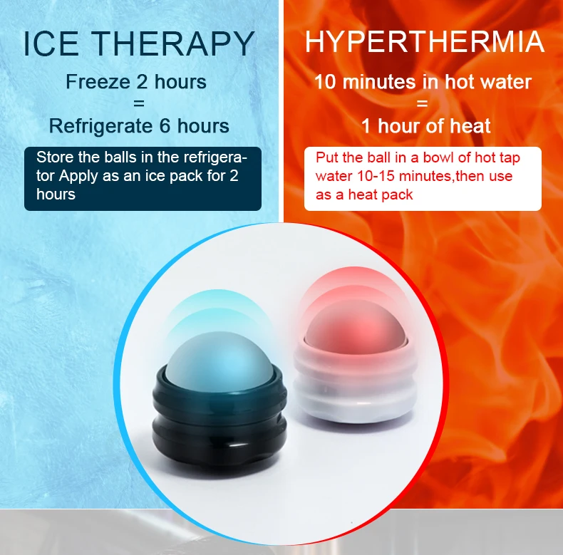 Stainless Steel Cryo Balls Beauty Rotating Ice Roller Cooling Globe ...