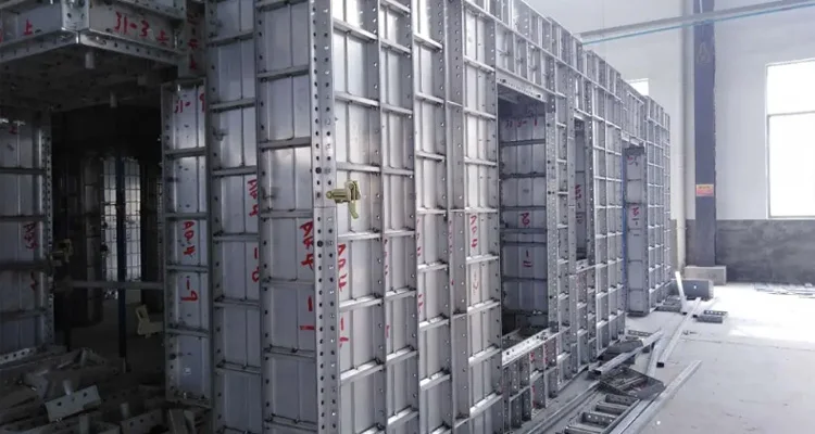 Lotov Aluminium Concrete Formwork System, Modular Aluminum Formwork for ...
