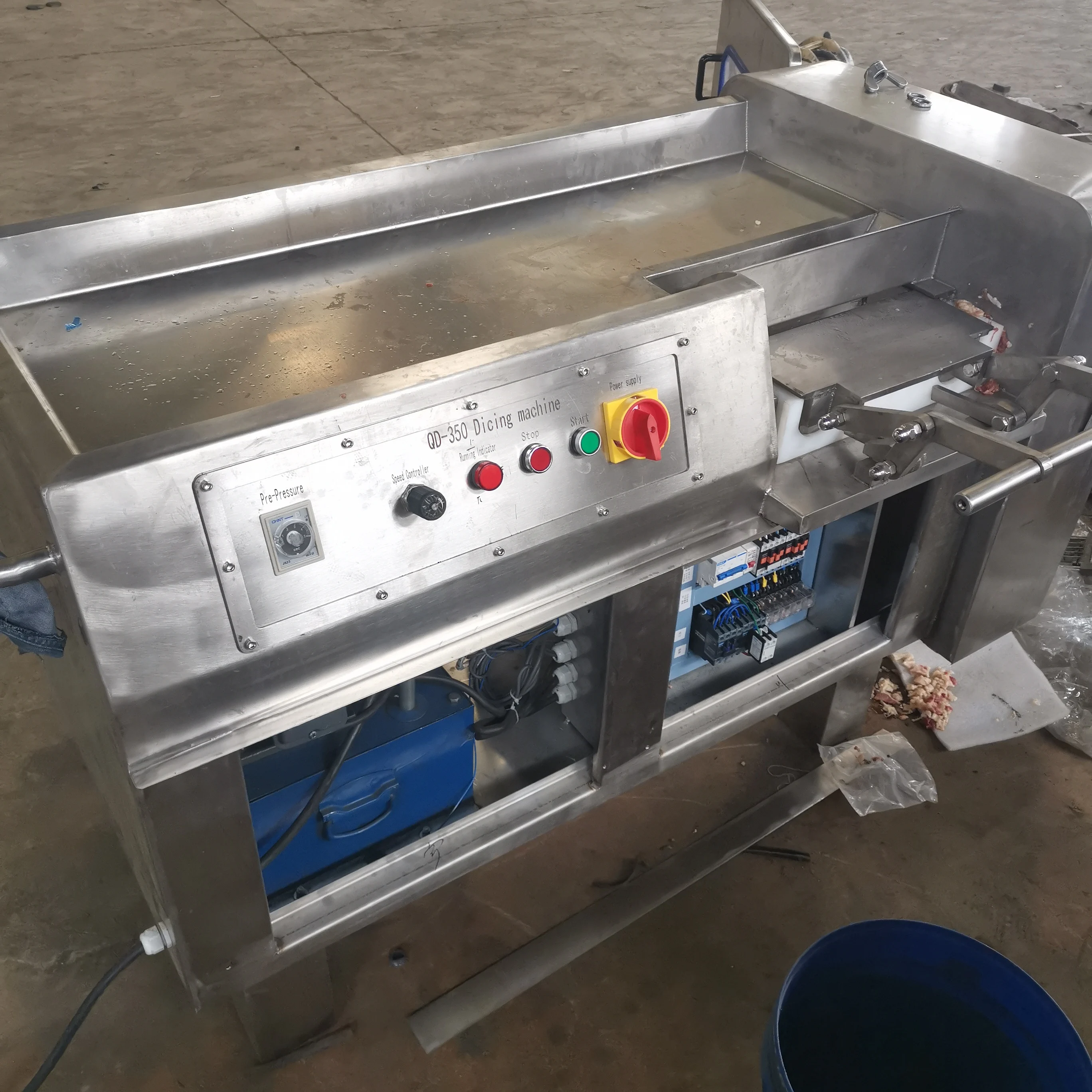 Frozen Meat Flaker Cutting Machine Beef Dicer Machine Frozen Bone Meat ...