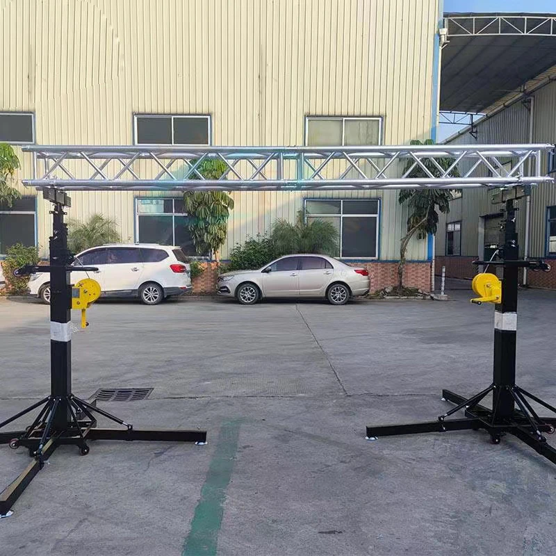 Outdoor Event Lifting Tower Light - Heavy Duty Crank Truss