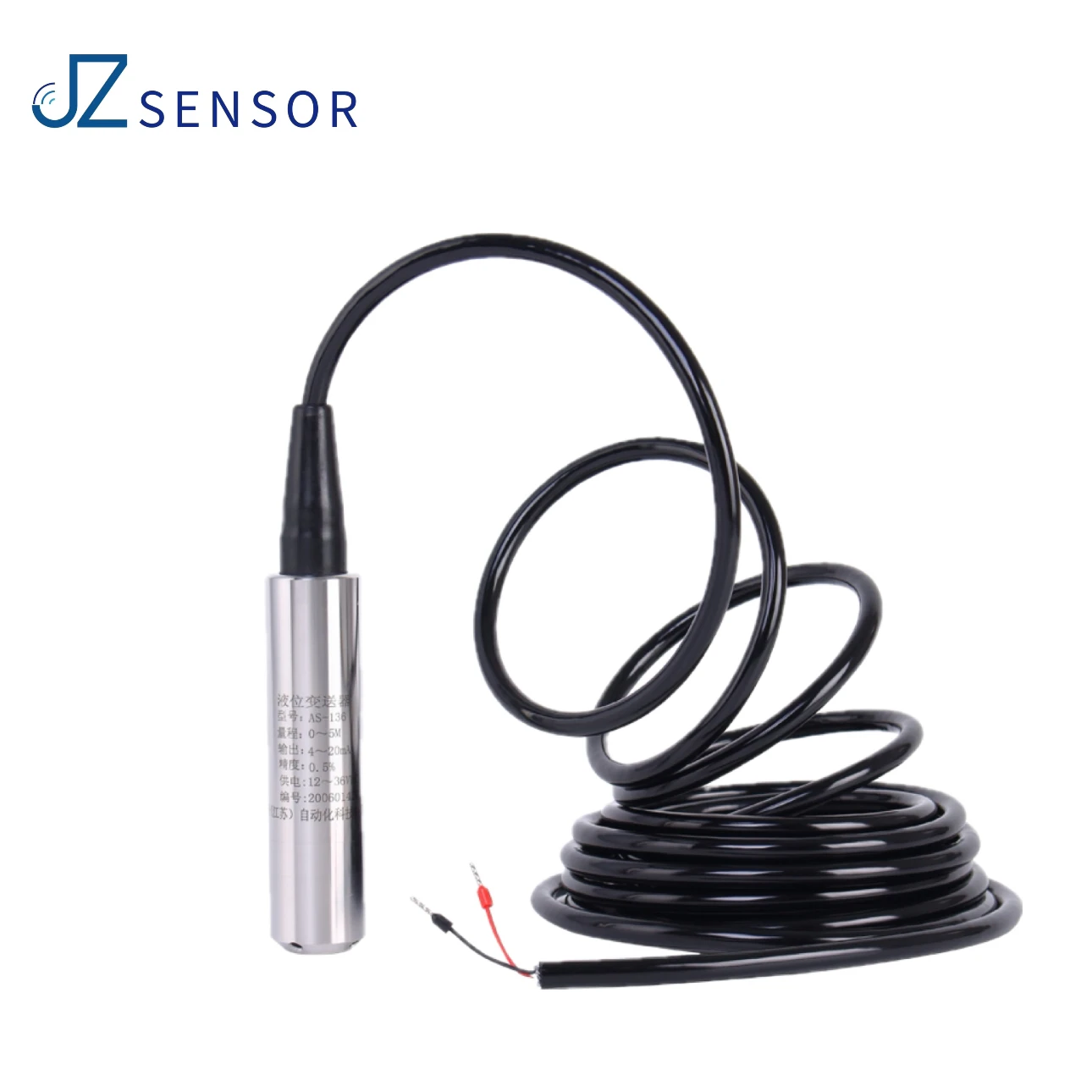 Water Submersible Liquid Transmitter Meter Level Sensor Remote Water ...