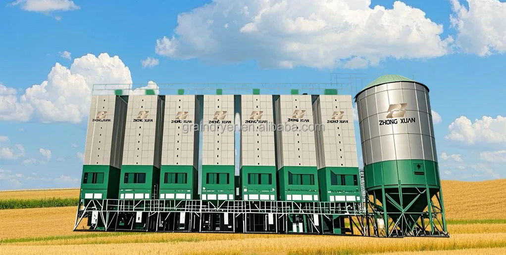 Agriculture 20t/batch Parboiled Rice Dryer - Multi-Functional Grain ...