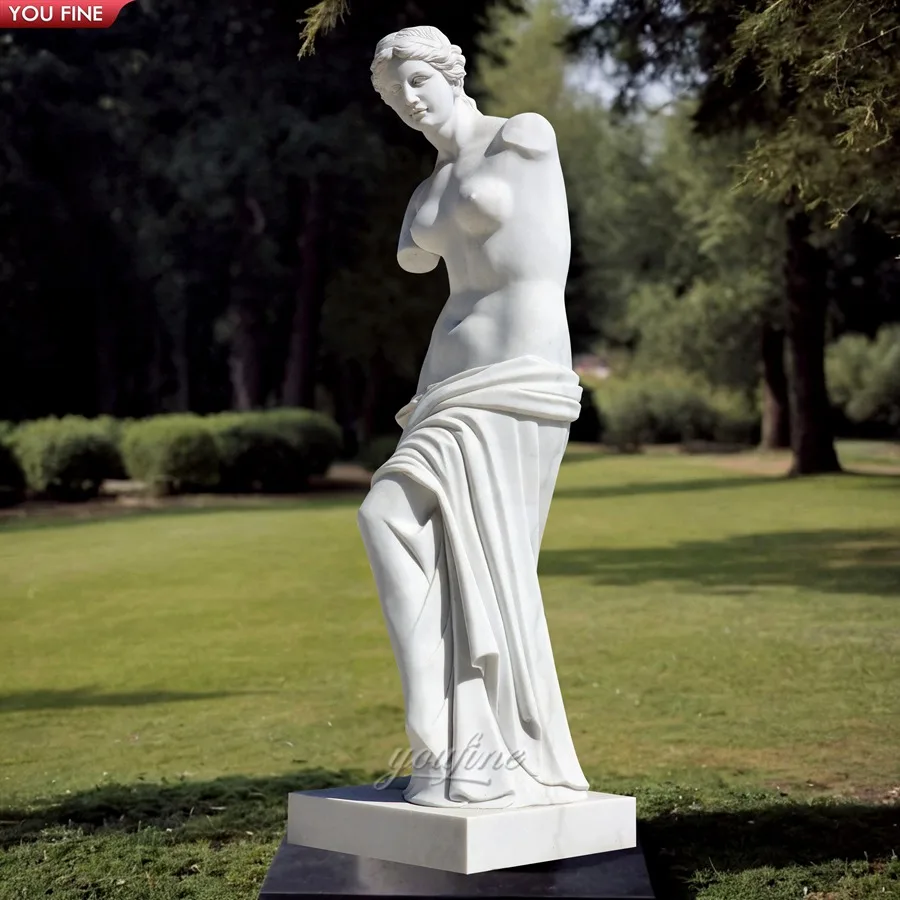 Outdoor Life Size White Marble Venus Sculpture| Alibaba.com