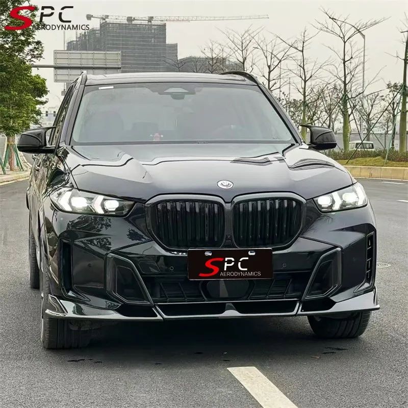 SPC G05 X5 Dry Carbon Fiber Front Lip for BMW G05 LD Dry Carbon Fiber ...