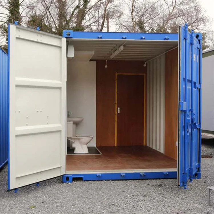 20ft Movable Container Toilet - Portable & Prefabricated