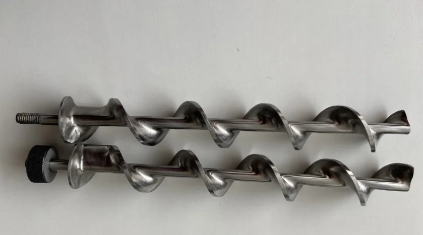 Custom Conveying Screw Food Processing Screw Stainless Steel Feed Auger ...