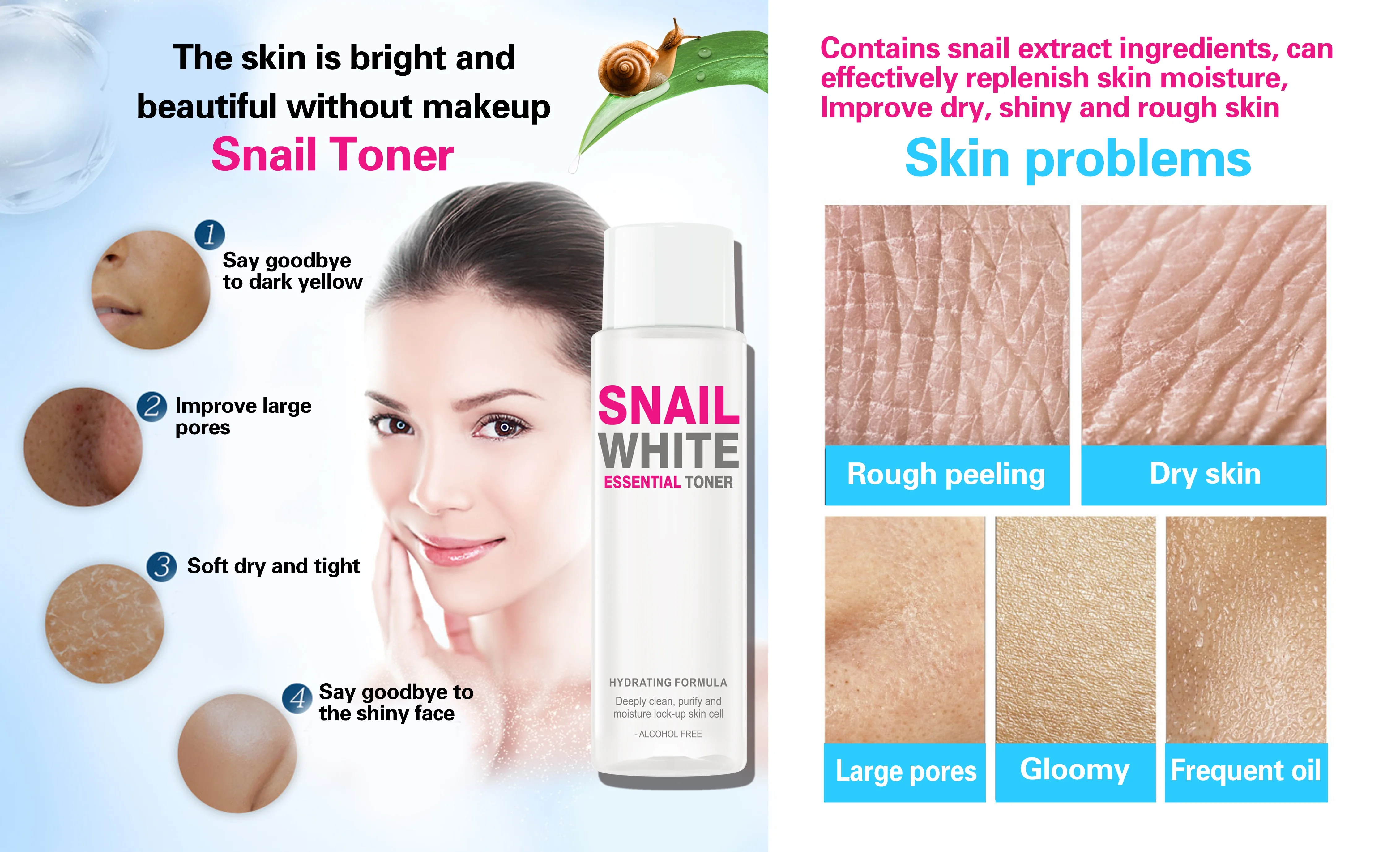 Snail white toner store