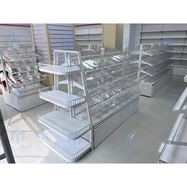 Snack Rack Supermarket Candy Store Display Shelves Acrylic Candy ...