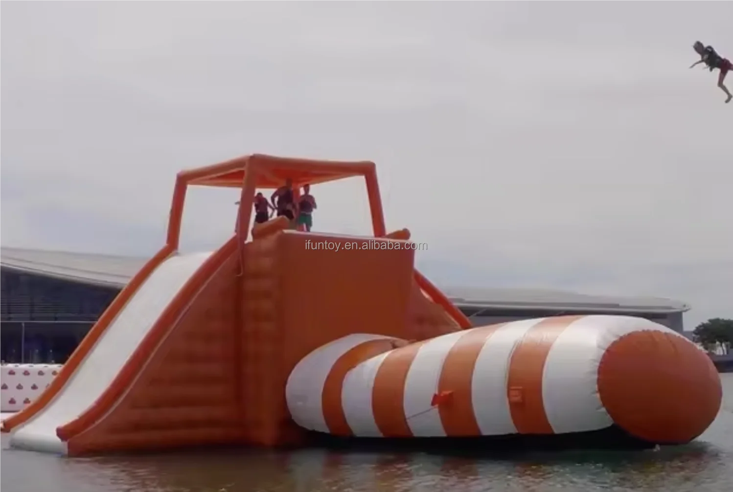 Water Park PVC Inflatables Lake Games Toys Inflatable Waters Catapult ...