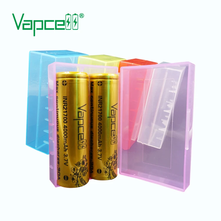 Oem 21700 Battery Case Boxes Safety Holder Storage Container Plastic ...