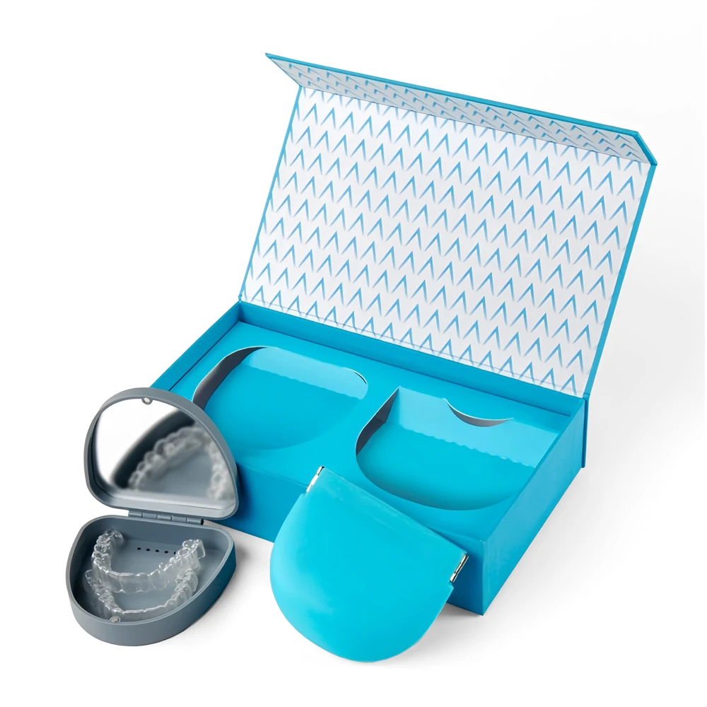 Luxury Clear Orthodontic Cajas Dentales Dental Lab Retainer Aligner ...