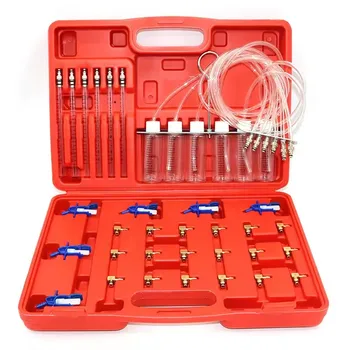 Diesel Injector Flow Diagnosis Test Kit Cylinder Common Rail Adapter ...