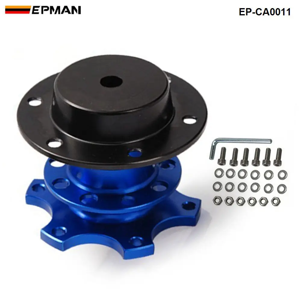 EPMAN Steering Wheel Snap off Quick Release Hub Adapter Kit