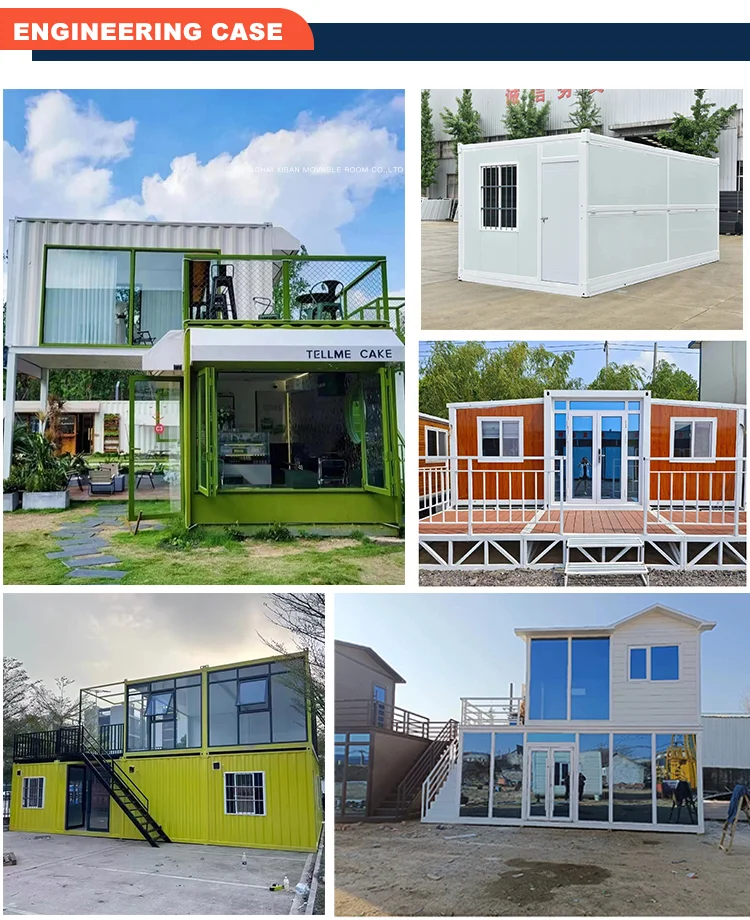 20ft Mobile Container House Removable Flat Pack Modular Design for ...