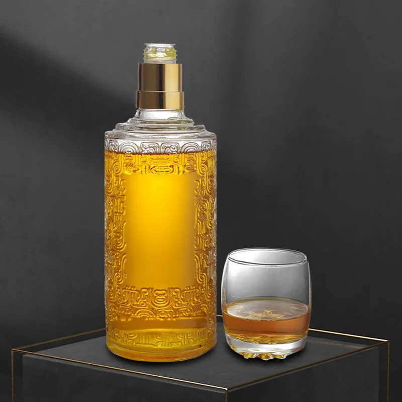 650ml Elegant Dragon Pattern Brandy Xo / Vodka /whiskey /liquor Spirits ...