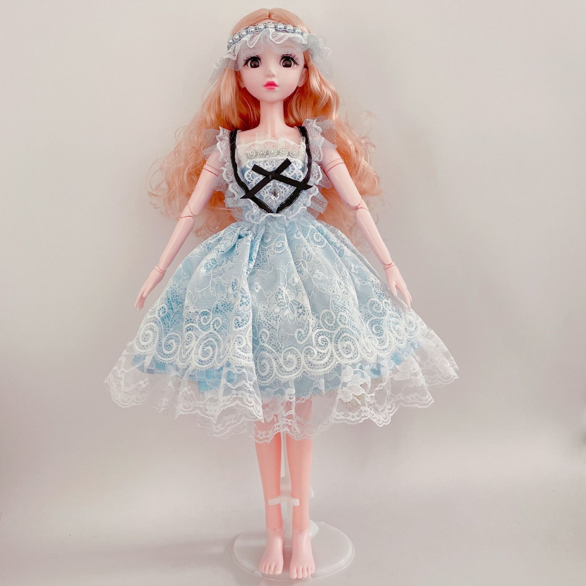 2023 New 60cm Doll Clothing Dress Dress Set Replacement Doll Princess ...