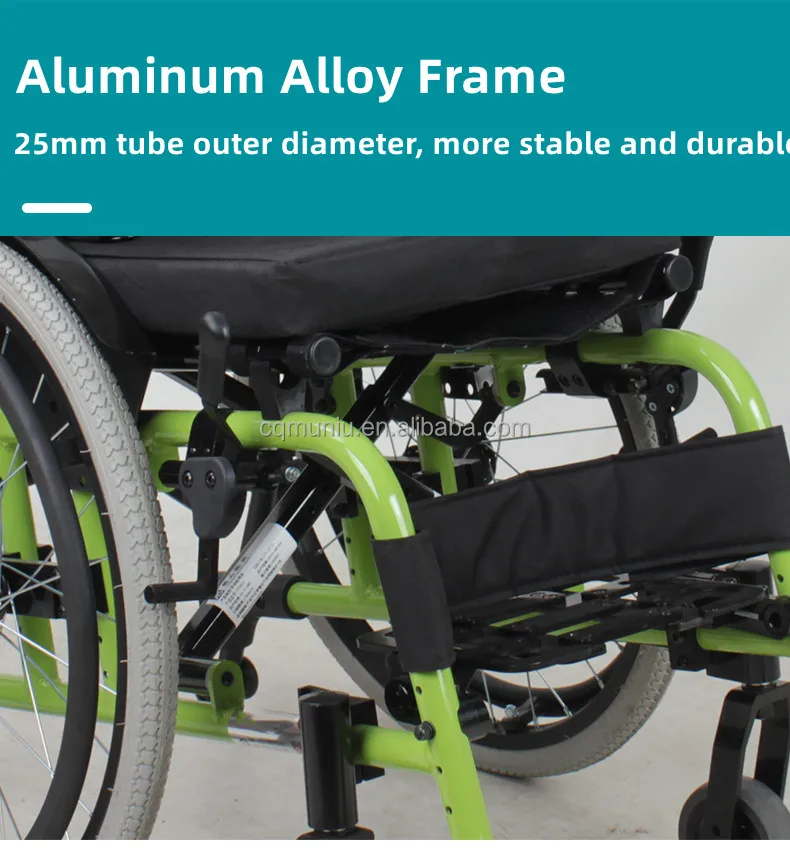 Adjustable Pediatric Manual Wheelchair - MUNIU POWER 2023