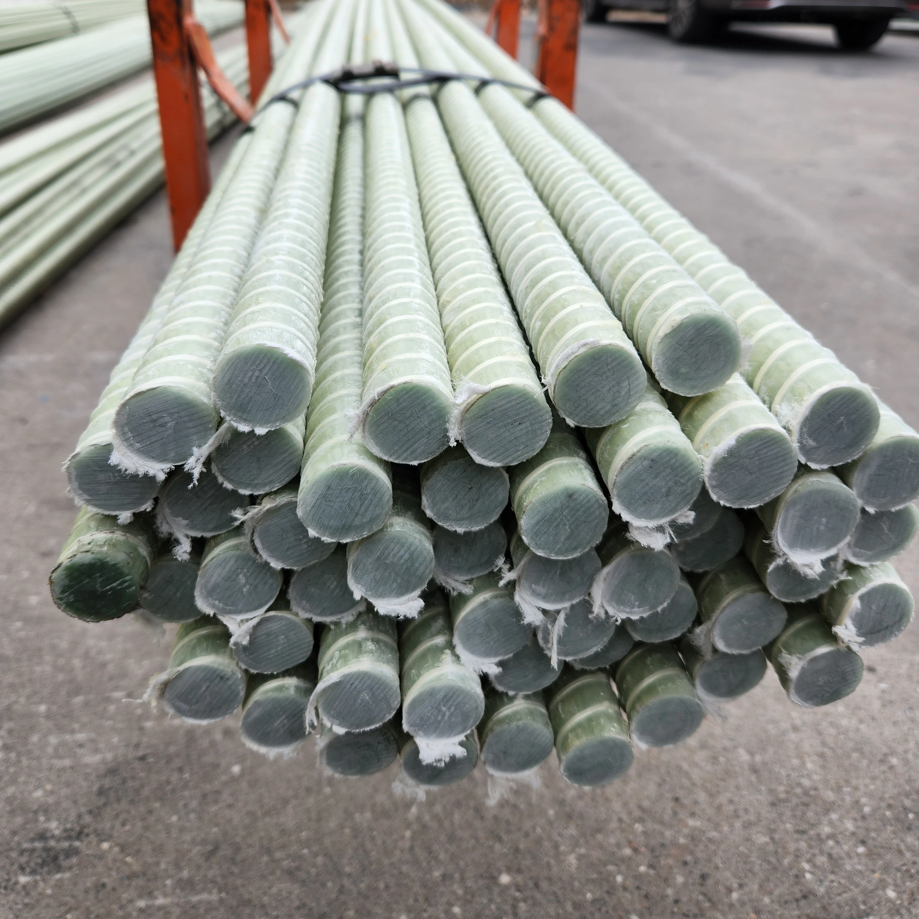 Vinylester Glass Fiber Rebar Epoxy Fiberglass Rebar Gfrp Frp Stirrups ...