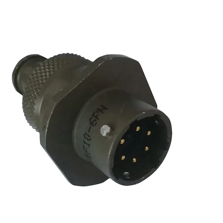high voltage connector male 6pin MS3112E10-6PN Female connector Plug ...