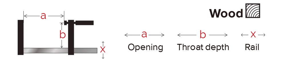 Adjustable F Style Welding Table Clamp 100 150 200 300mm Woodworking ...