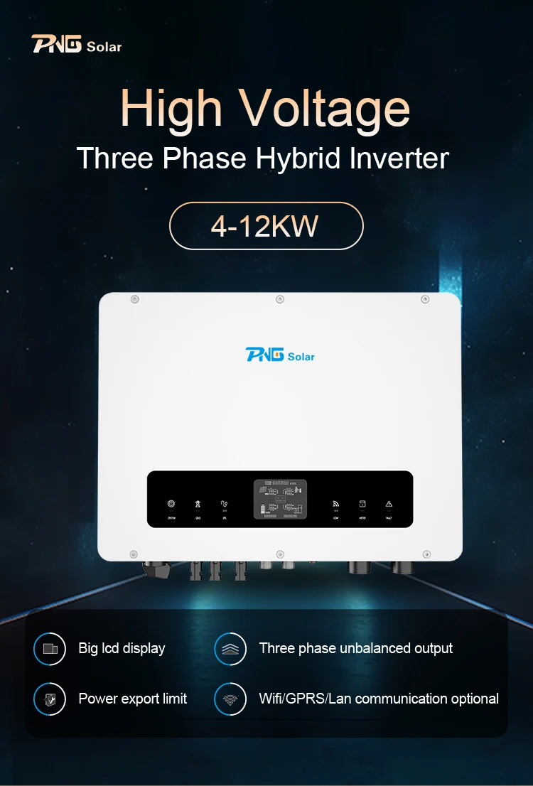 12.5kva 8kw 10kw 12kw 48V DC to AC Solar Inverter for Home
