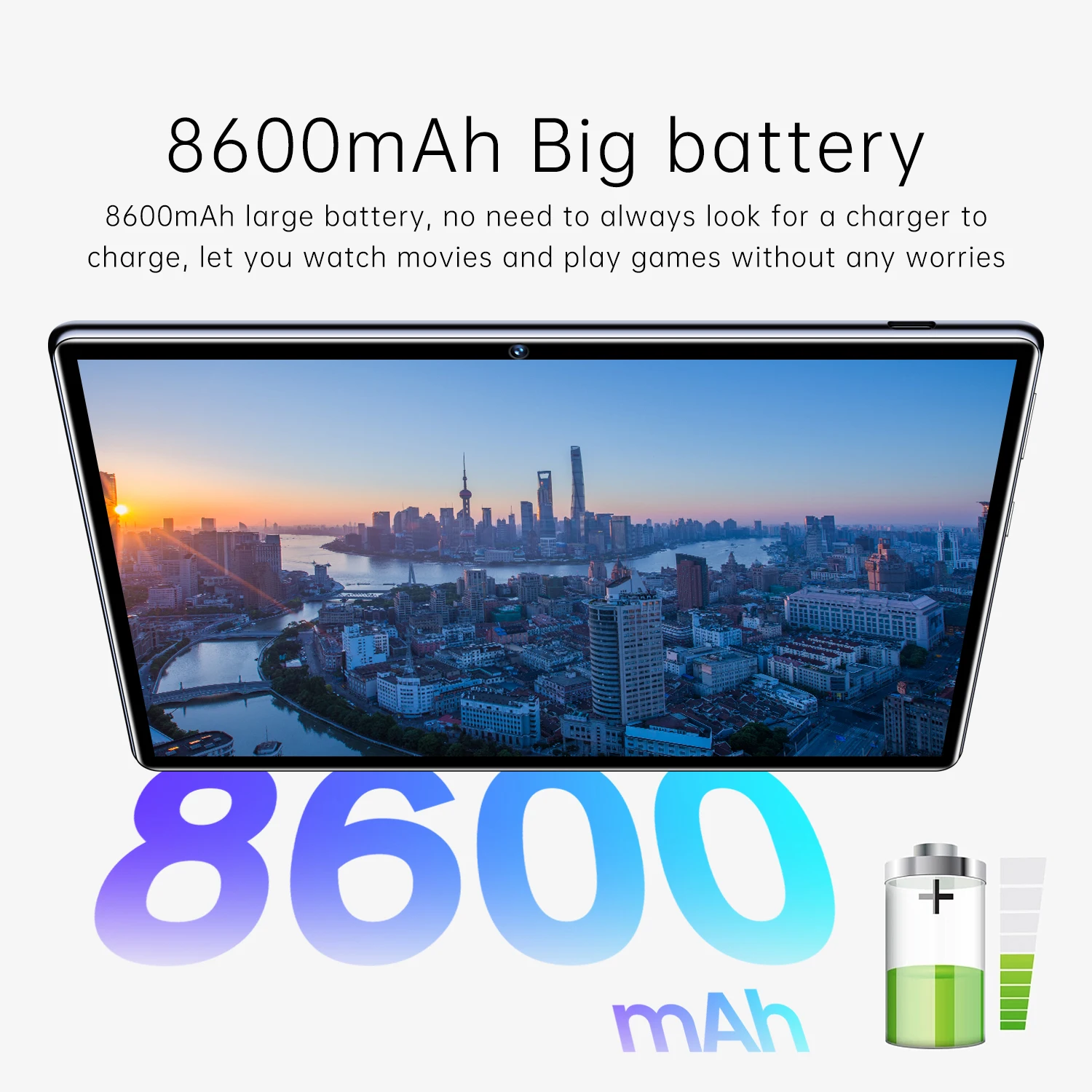 2k Fhd 10.36 Inch Android Tablets 6gb Ram 128gb Storage Mtk6769 Octa ...