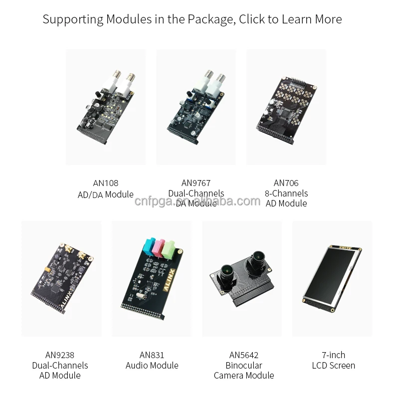 ALINX AX7035 - XILINX Artix-7 XC7A35T FPGA Board for Evaluation
