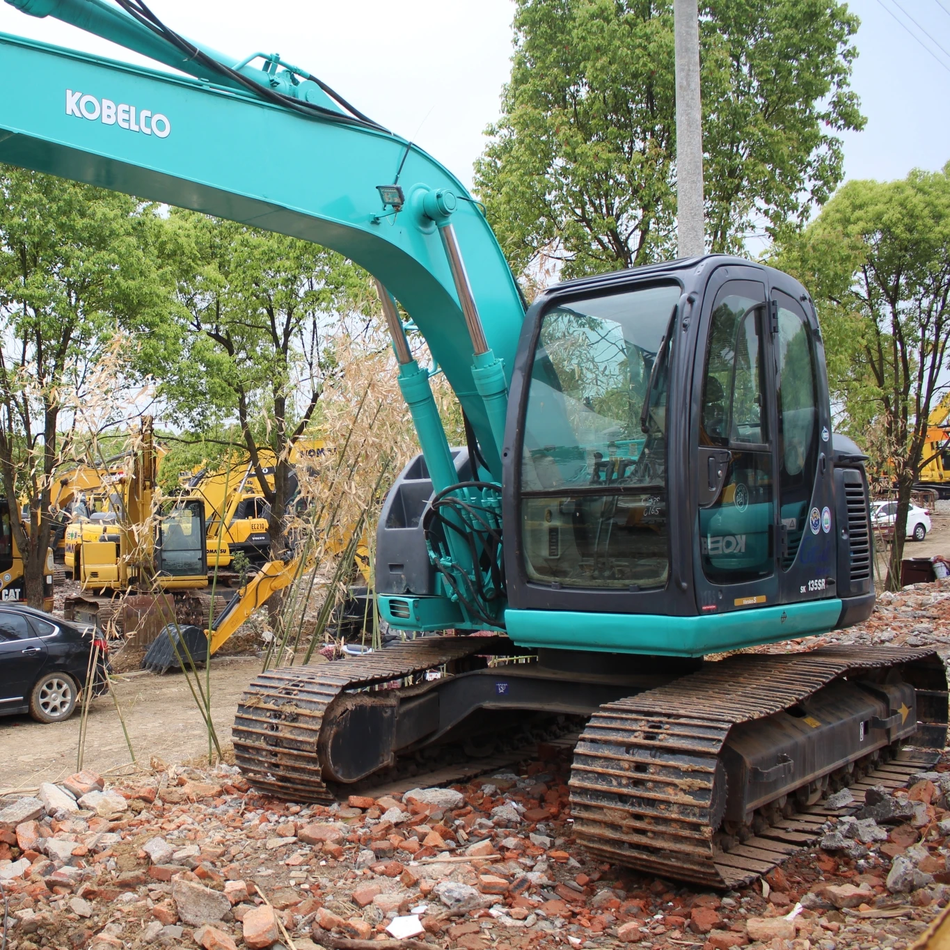 Low Price Used Kobelco Excavatorjapan Original Kobelco 135 Excavator ...