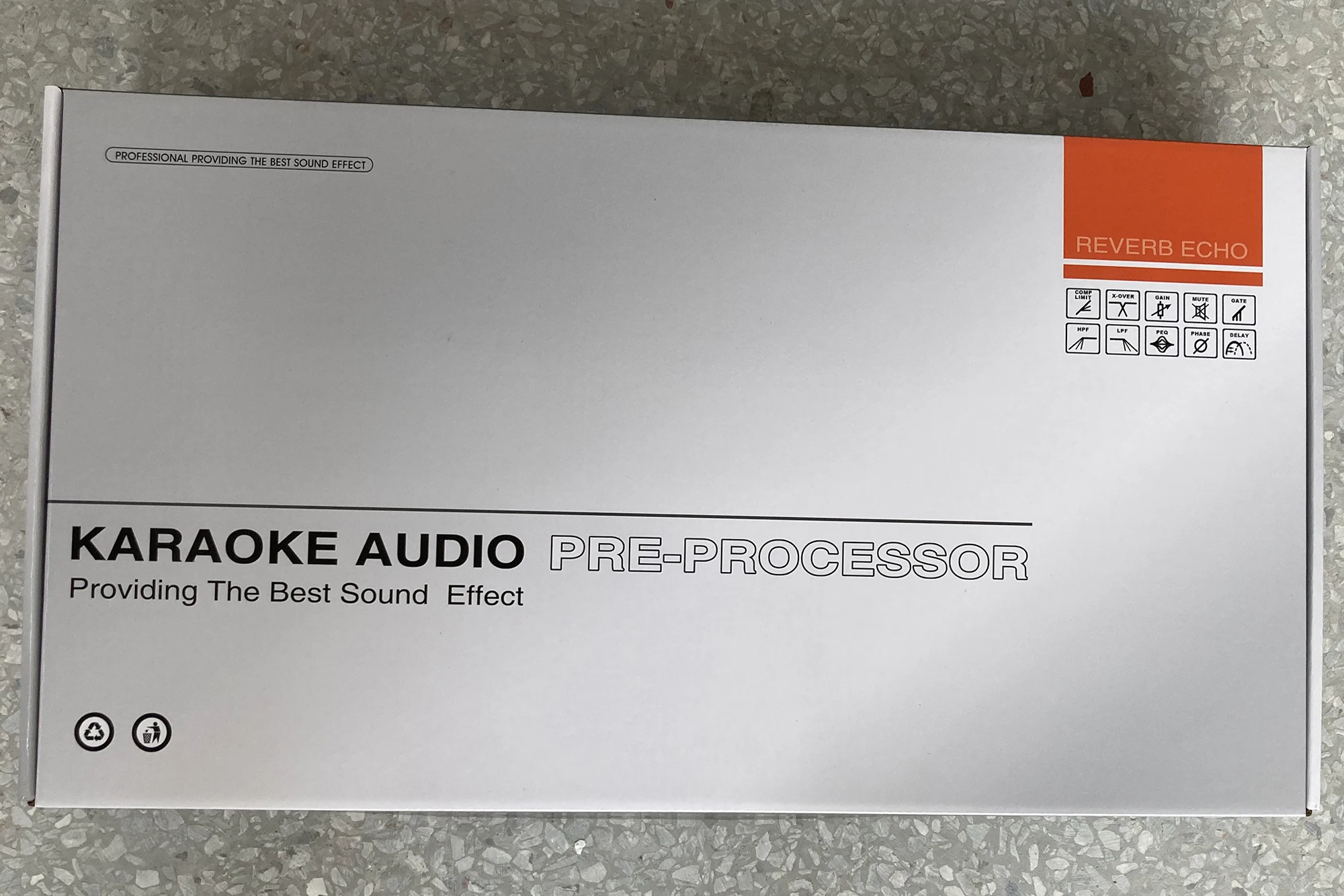 Sound System Effector Professional Bt Audio Processor Karaoke Dj Usb Port Pre Effect Processor ...