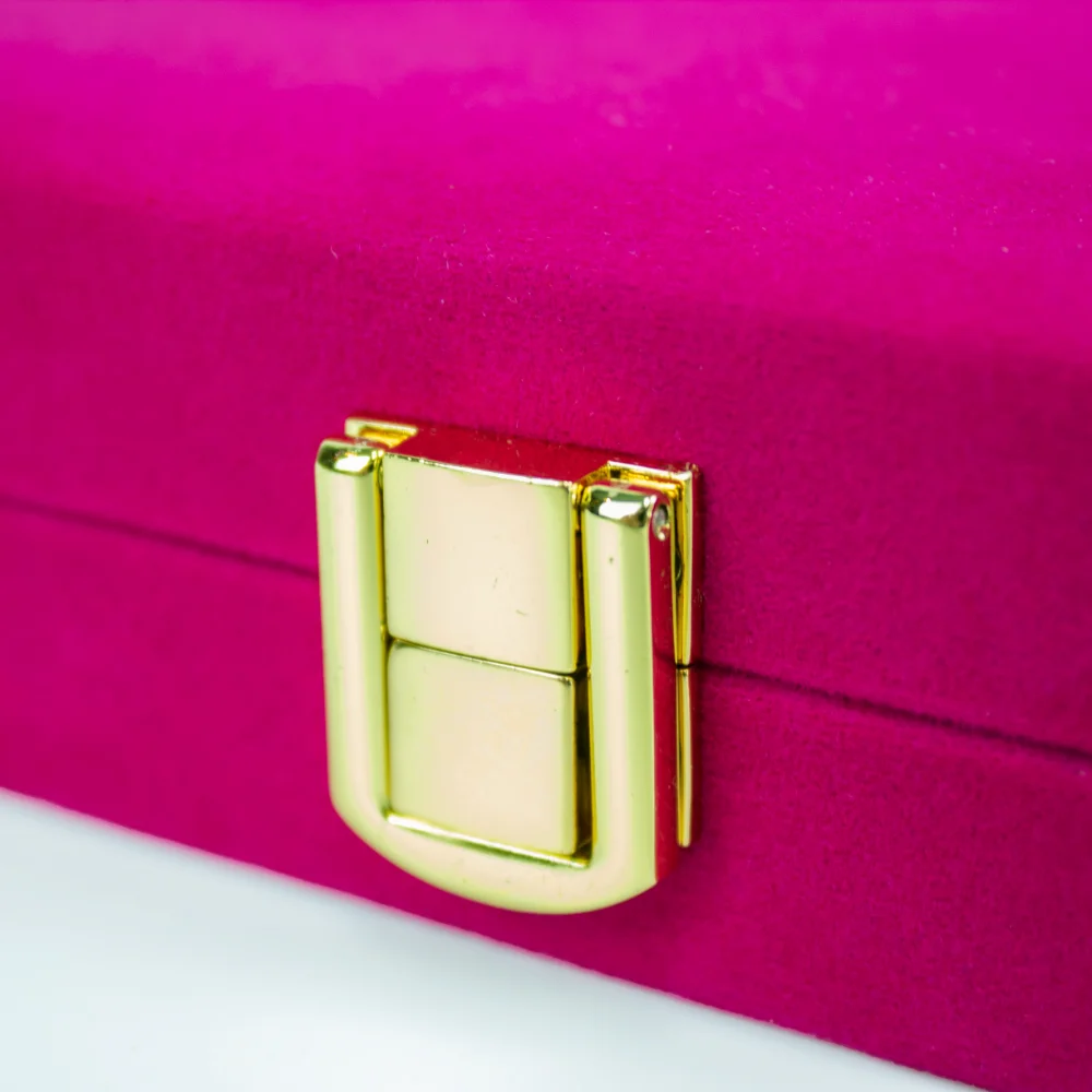 Luxury Custom Logo Earrings Necklace Velvet Jewelry Boxes Packaging ...