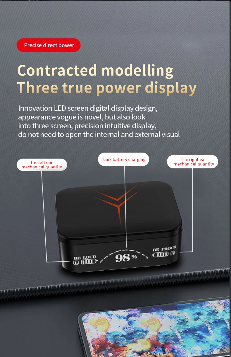 M88 Plus TWS Earbuds - Advanced Gaming and Travel Headphones