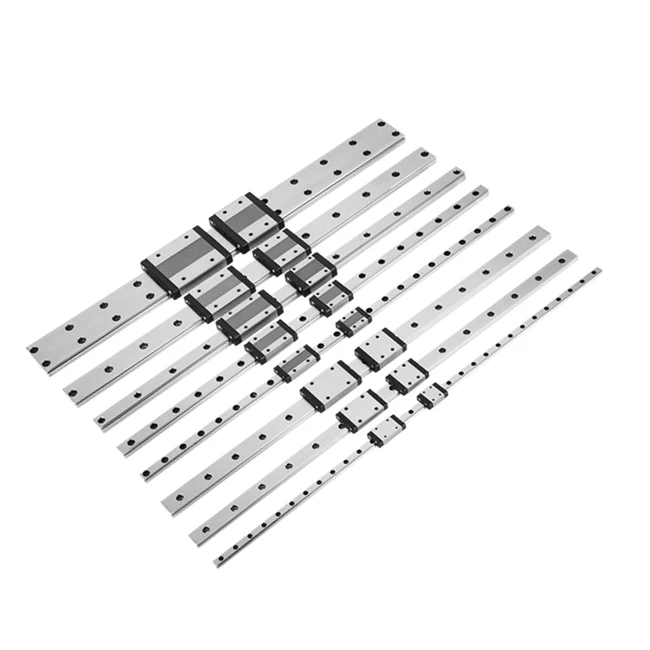 High Precision Low Noise Miniature Linear Guides Mini Linear Slide Rail For Medical Equipment ...