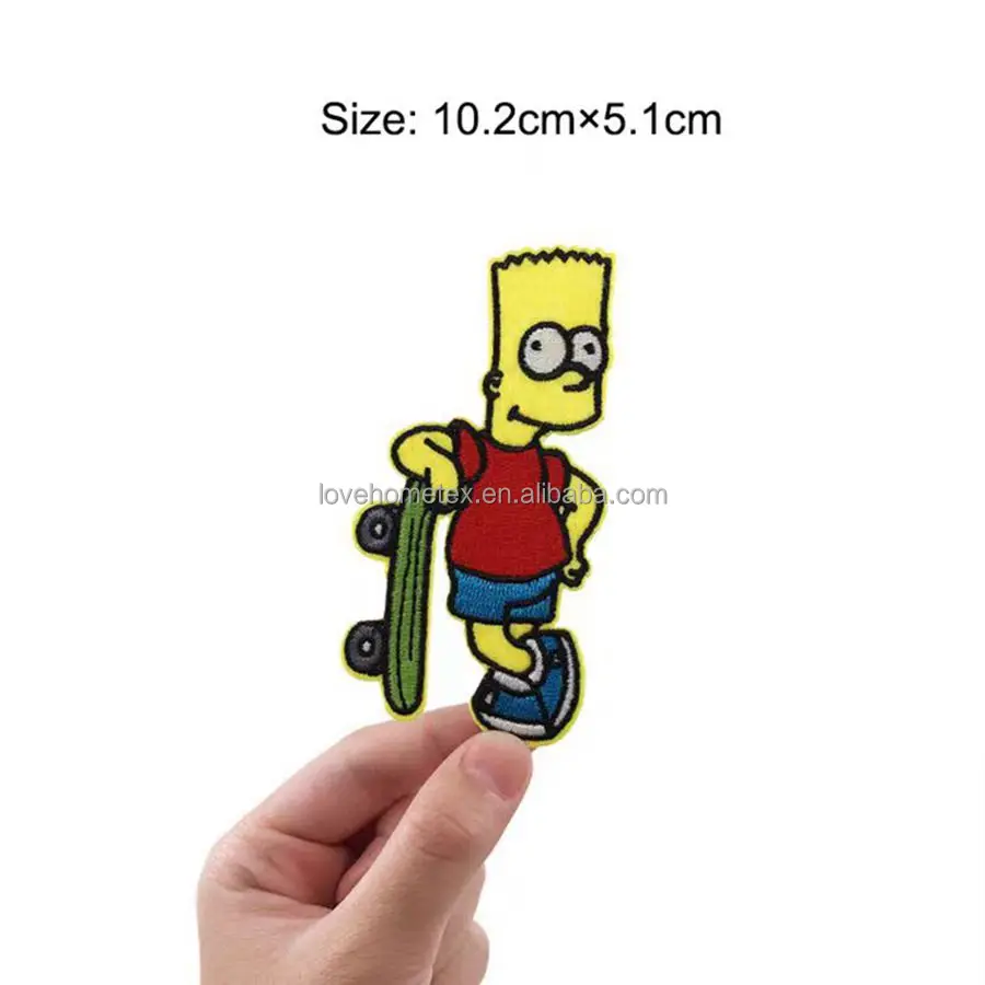 Homer Simpson Embroidered Patch - the Simpsons Barney Beer Patch