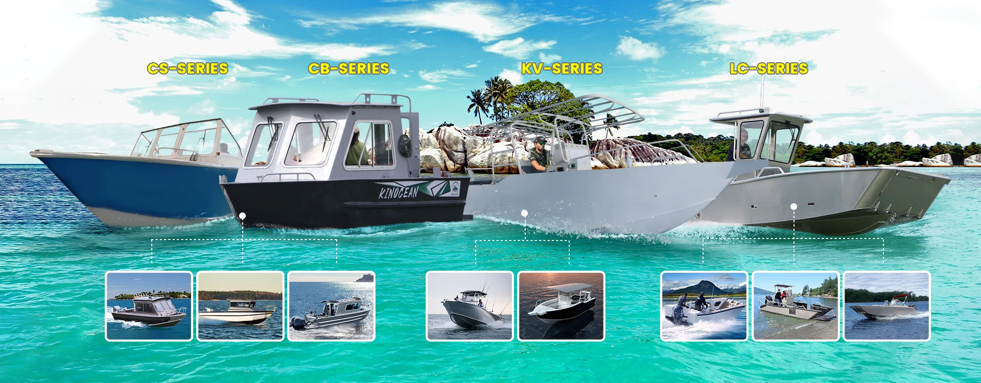 Aluminum Centre Console Fishing Vessel - Vee Hull Bast Leisure Boat